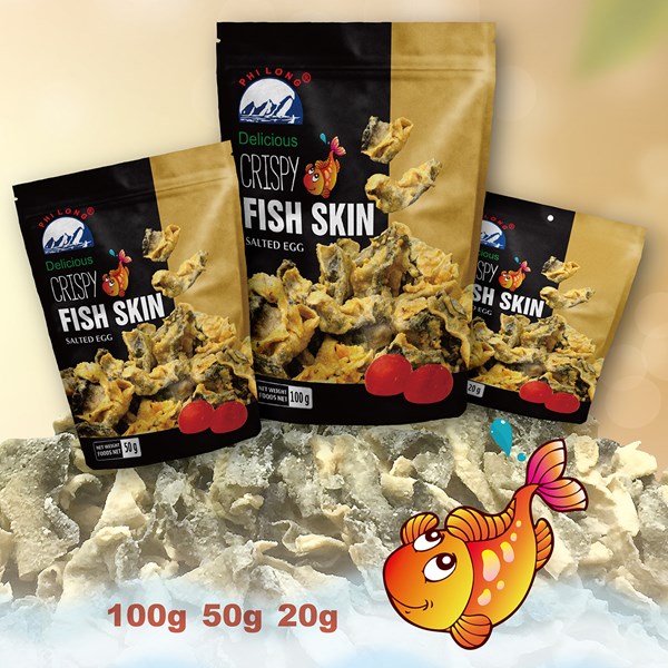 Da cá Vị trứng muối (100gr - 50gr - 20gr)